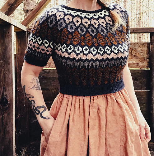 Ravelry: Jupiter Crop pattern by Caitlin Hunter