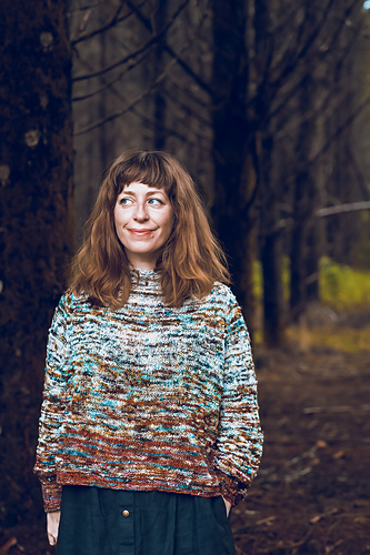 Ravelry: Painted Pullover pattern by Caitlin Hunter