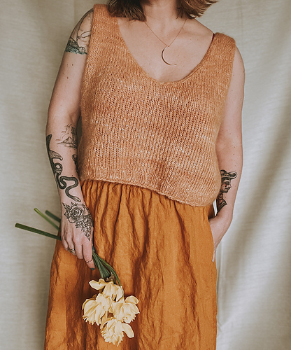 Ravelry: Wisp Tank pattern by Caitlin Hunter