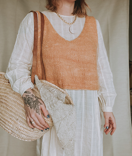 Ravelry: Wisp Tank pattern by Caitlin Hunter