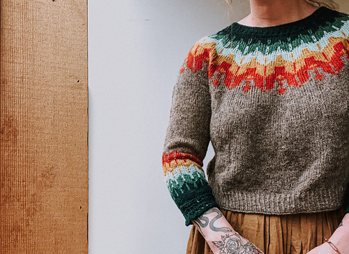 Ravelry: Talkeetna pattern by Caitlin Hunter