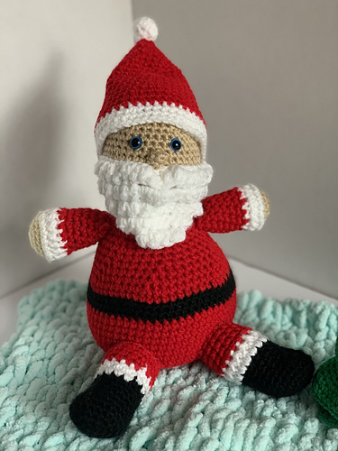 Ravelry: Cuddly Santa Claus pattern by Boy Mom Crochet Life