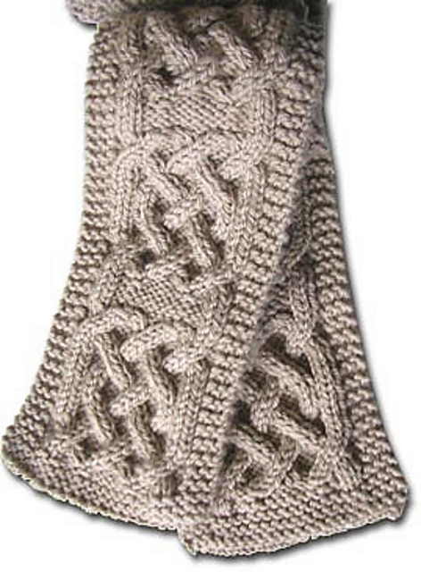 Ravelry: Simple Celtic Cable pattern by Jenna Wilson