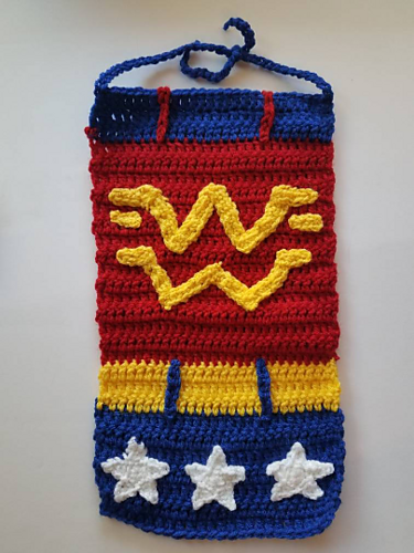 Ravelry: Newborn Wonder Woman Set pattern by Brooke Rabideau