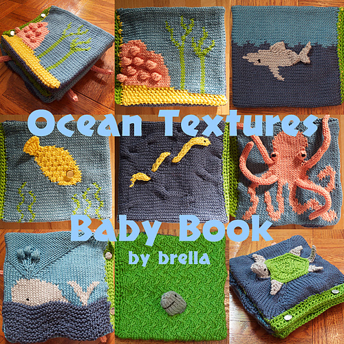 Ravelry: Ocean Textures Baby Book - patterns