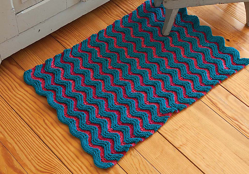 Ravelry: Zigzag Rug pattern by Nola Heidbreder and Linda Pietz