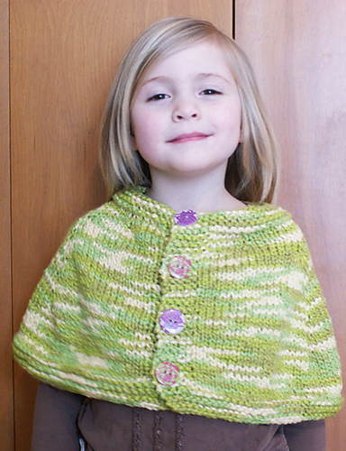 Ravelry: Child's Button-Up Poncho pattern by Brenna Ballard