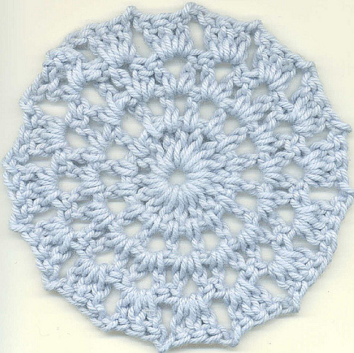 Ravelry: Round coaster pattern by Woodhill Design