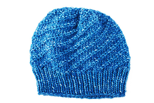 Ravelry: Bristol Diagonal Ribbed Hat pattern by Bridget Pupillo