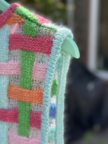 Ravelry: Sugar Sweet Woven Vest pattern by Nancy Marchant