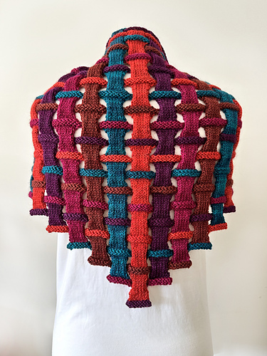 Ravelry: Open Weave Wrap pattern by Nancy Marchant