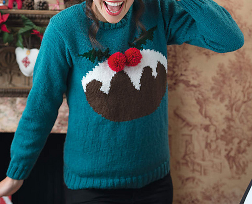 Ravelry: Christmas Pudding Sweater pattern by Wendy Yarns