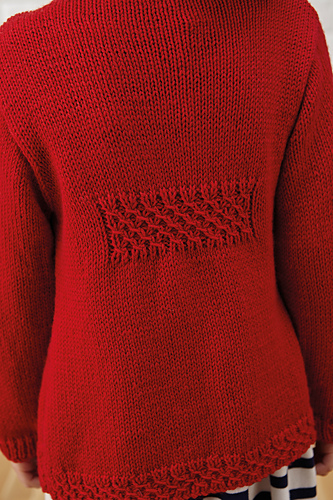 Ravelry: Sweet Cherry cardigan pattern by Sarah Hatton