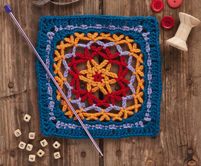 Ravelry: Part 5: Pick 'n' Mix Crochet-Along Blanket pattern by Lucy Croft