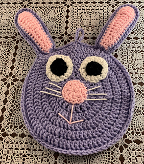 Ravelry: Easter Bunny Potholder pattern by Becky Corwin-Adams