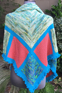 Ravelry: Ambrosia Shawl pattern by Roberta Baer