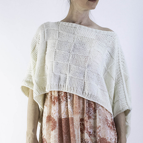 Ravelry: Quilted Poncho : Gentle Breeze pattern by Brome Fields