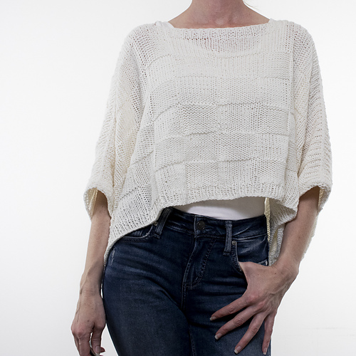 Ravelry: Quilted Poncho : Gentle Breeze pattern by Brome Fields