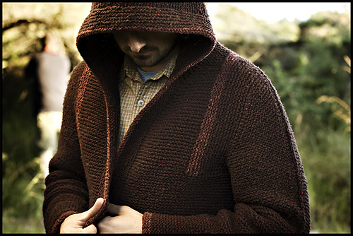 Ravelry: Adult Tomten Jacket pattern adapted by Jared Flood