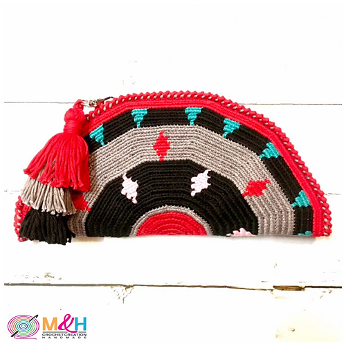 Ravelry: Mochila Solitaire Clutch pattern by Rosalind Bakshi