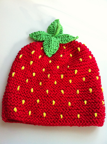 Ravelry: Strawberry Baby Hat pattern by Rachel Murray