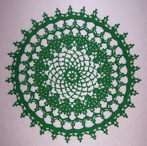 Ravelry: Summer Lace Doilies: Pink & Green Doily pattern by Lucille ...