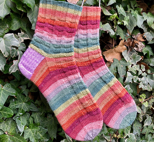 Ravelry: Rhapsody Socks pattern by Kay F Jones