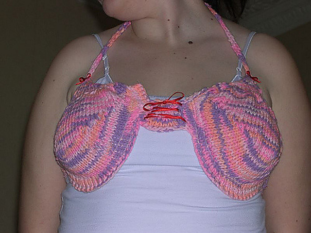 Ravelry: Knitted Bra pattern by theasparagusfreak