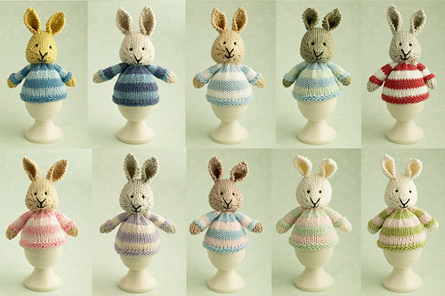 Ravelry: bunny egg cosy pattern by Julie Williams