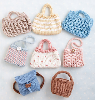 Ravelry: Toy bags pattern by Julie Williams
