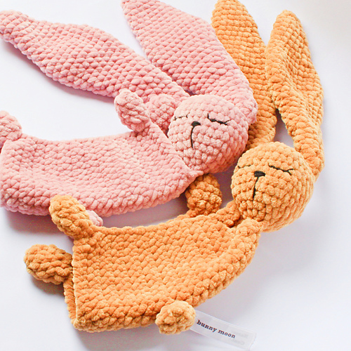 Ravelry: Bunny crochet lovey pattern by bunnymoonHU