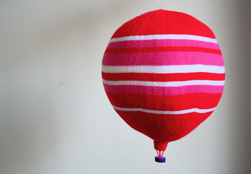 Ravelry: butterflylove1's Pink and red hot air balloon