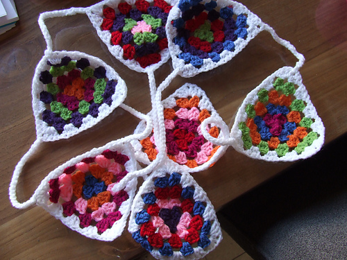 Ravelry: Granny Bunting pattern by Vicki Brown