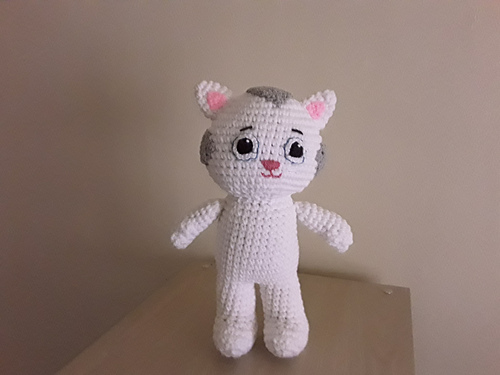 Ravelry: Katerina Kitty Chibi Doll pattern by byesh handmade