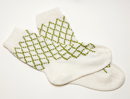 Ravelry: Cross Pattern Socks pattern by Jean Murdoch