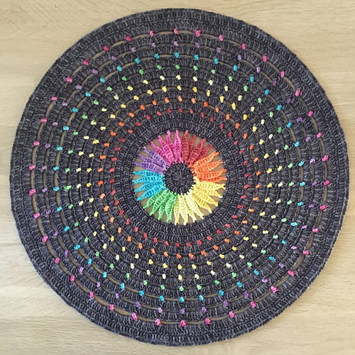 Ravelry: Fireworks Mandala pattern by Christine