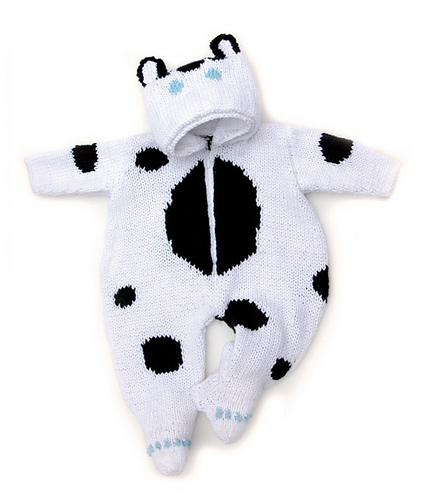 Ravelry: Baby Cow Jumper #818 pattern by Melissa Matthay
