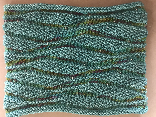 Ravelry: Ripples Cowl pattern by Brigitte Elliott