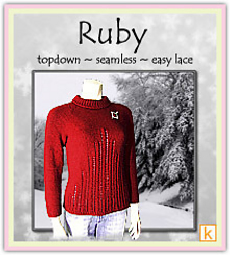Ravelry: ruby pattern by Cheri Christian