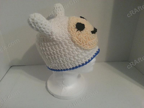 Ravelry: Adventure Time's Finn Hat pattern by Niki Wyre
