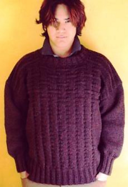 Ravelry: Woven Squares Pullover #202 pattern by Deb Gemmell