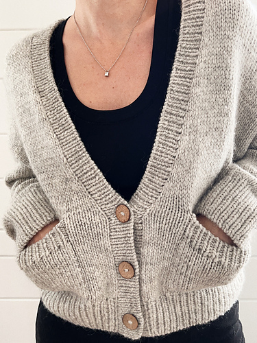 Ravelry: Good Grandpa Cardigan pattern by Caidree
