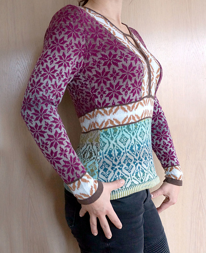 Ravelry: Pullover Mystique pattern by Diana Christine