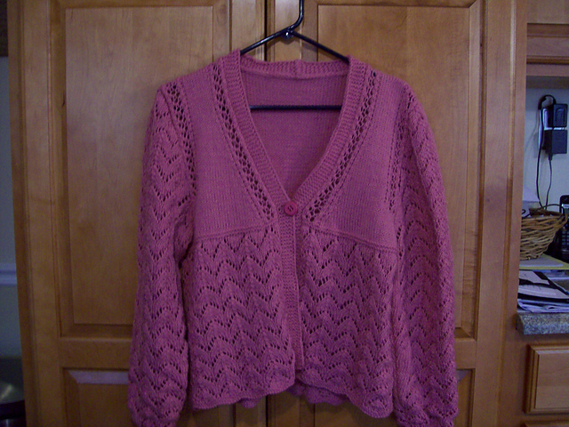 Ravelry: Lace Bed Jacket pattern by Sirdar