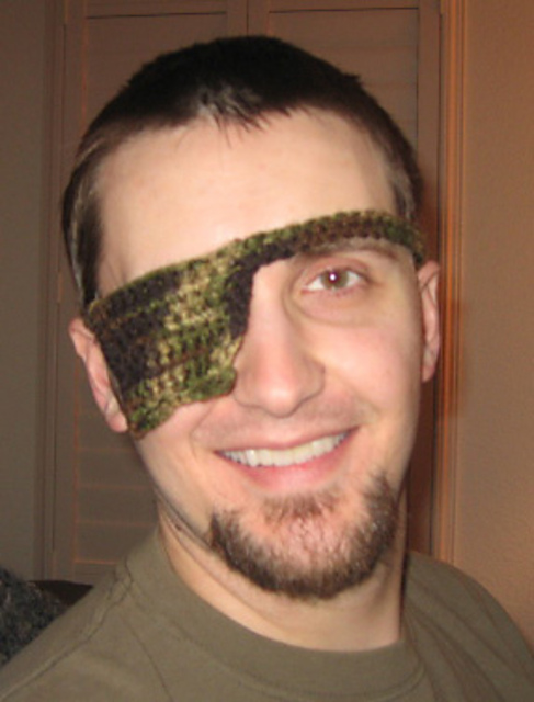 Ravelry: Pastafarian Eye Patch pattern by dobbylvr