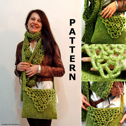 Ravelry: Amy Felted Bag pattern by Camelia Shanahan
