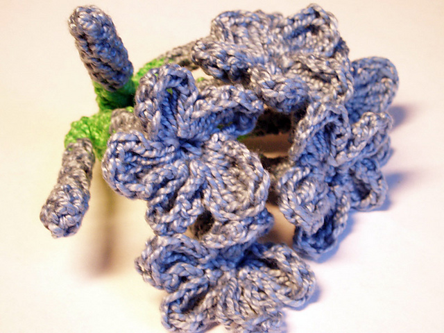 Ravelry: Blue Plumbago Flower pattern by Camelia Shanahan