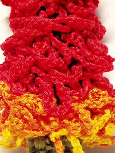 Ravelry: Red Hot Poker Flower pattern by Camelia Shanahan