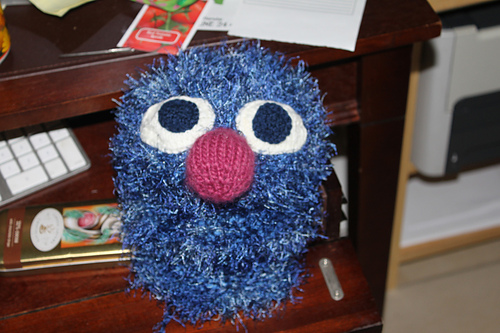 Ravelry: Grover Monster Puppet pattern by Natasha Birch