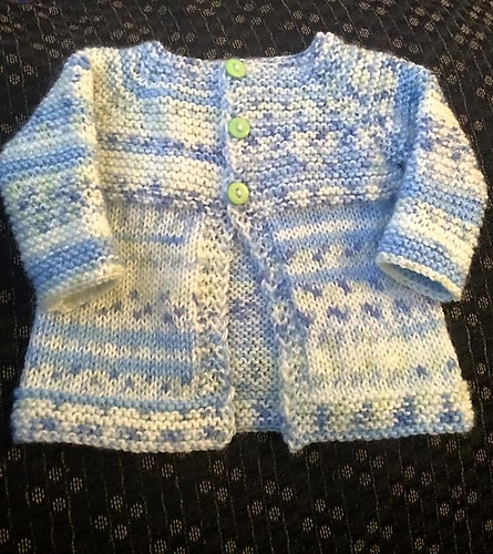 Ravelry: Babbity Baby Jacket pattern by marianna mel